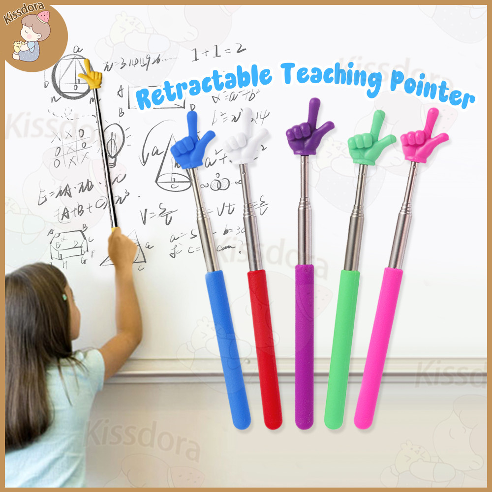 Kissdora Multifunctional Teaching Stick Retractable Supplies Teacher ...