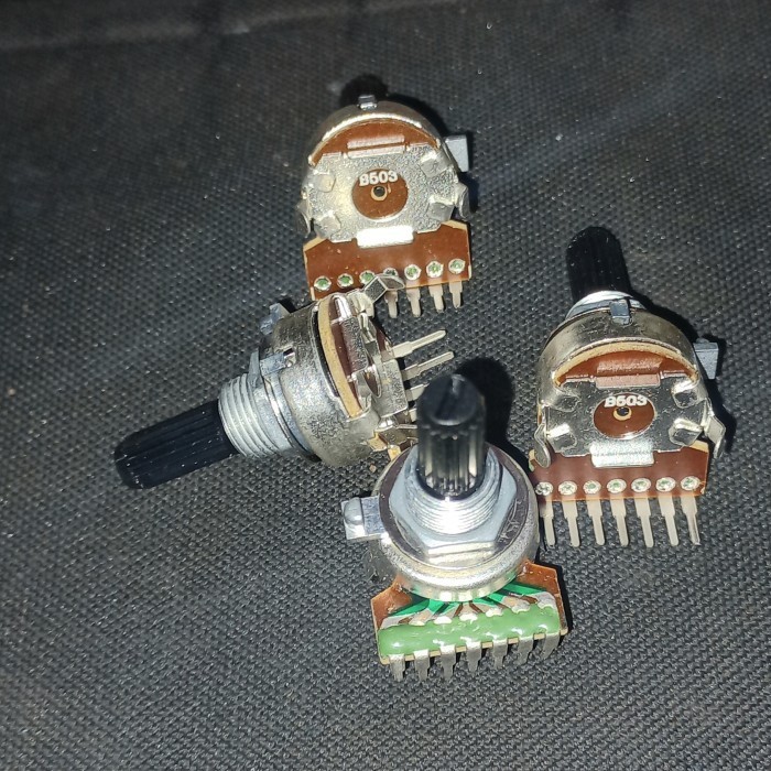 Potentio 50k 7pin active speaker sharp potentiometer meter b50k F ...