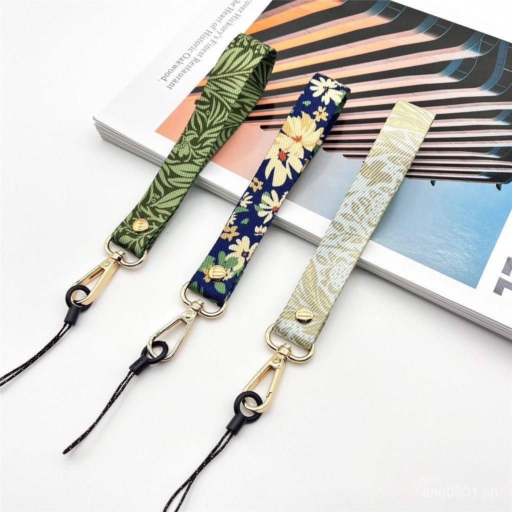 COD Leaf Pattern Wrist Lanyards for Keys Nylon Lanyard for ID Badge ...