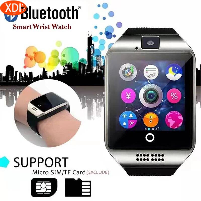Q18 Smart Watch With SIM Card Bluetooth Call Connected Women Wristwatch ...