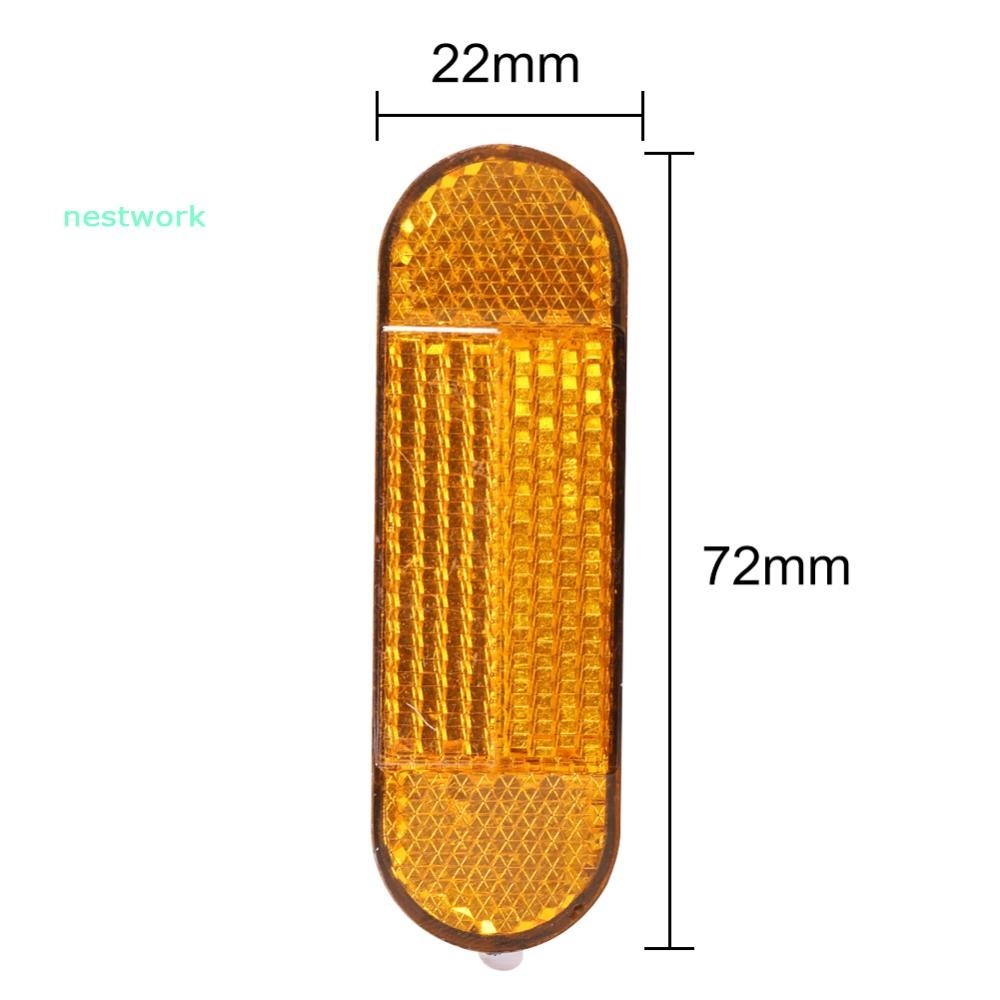 Front Safety Reflective Tube Night Reflector for Scooter M365 PRO 2 ...