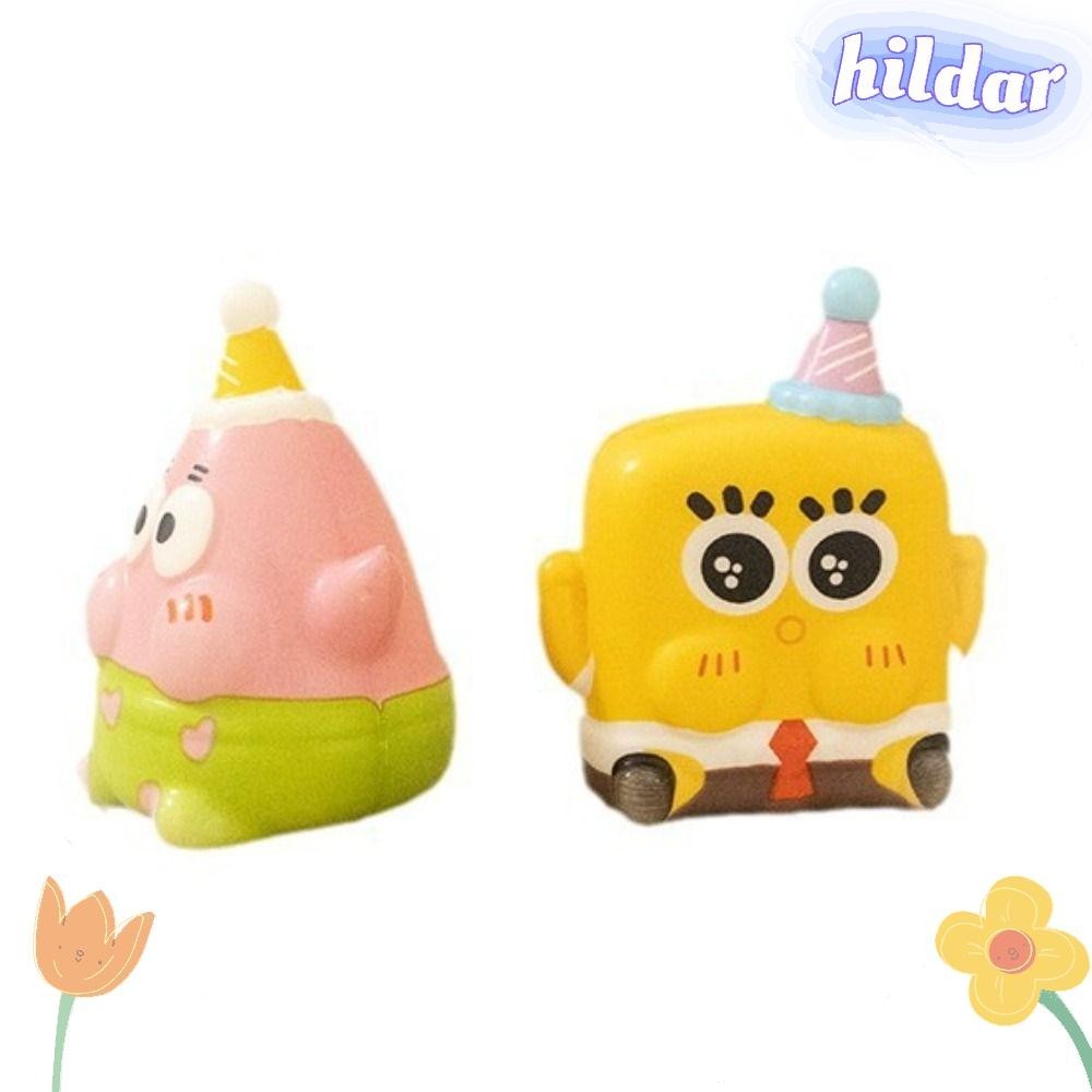 HILDAR Squeeze Toys, Decompression Cartoon Hand Pinch Toy, Funny Slow ...
