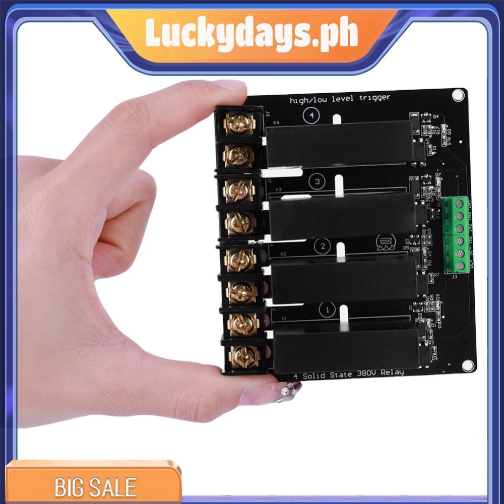 380V 8A 1/2/4 Channel Solid State Relay Board SSR Switch Controller for ...