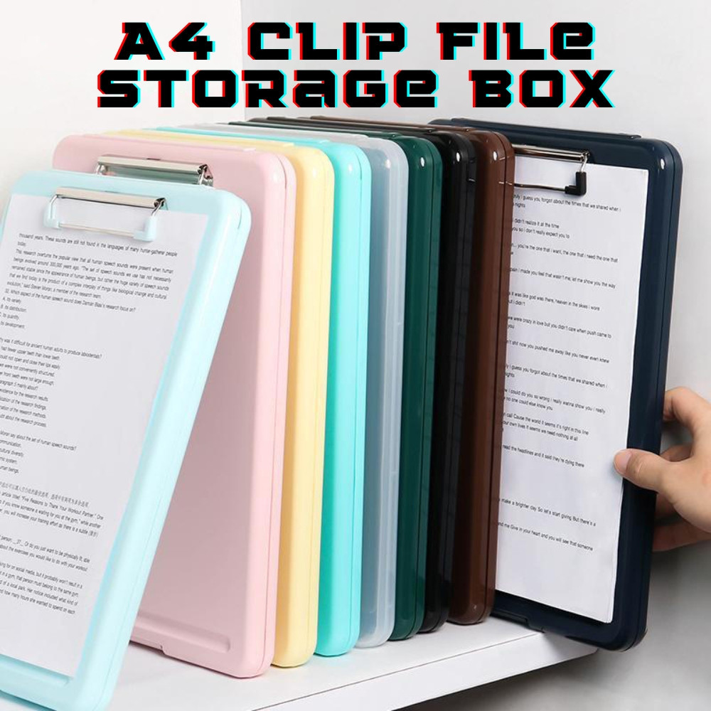 Clip Open Plastic File Clipboard Folder Office Student Document ...