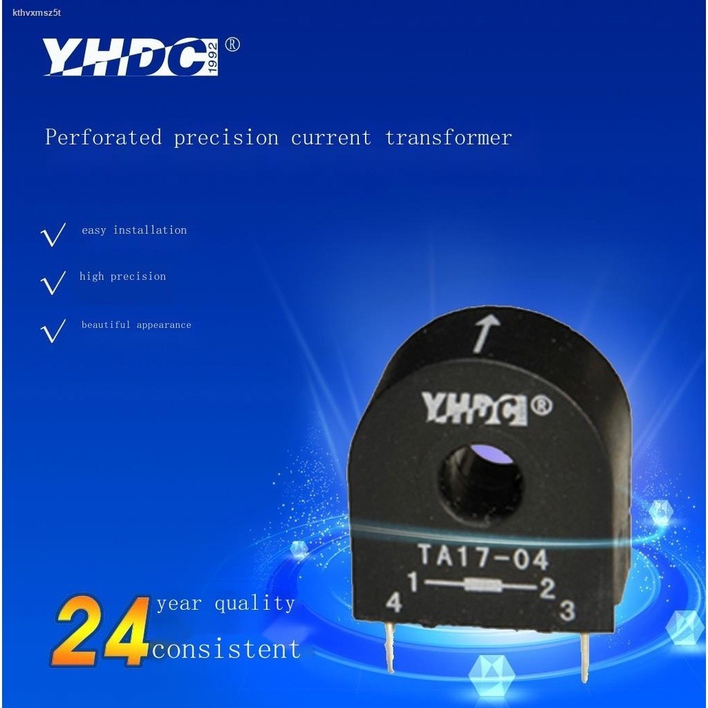 quality goods Yaohua Dechang 10A/20A/30A perforated precision current transformer TA17/TA17L ...