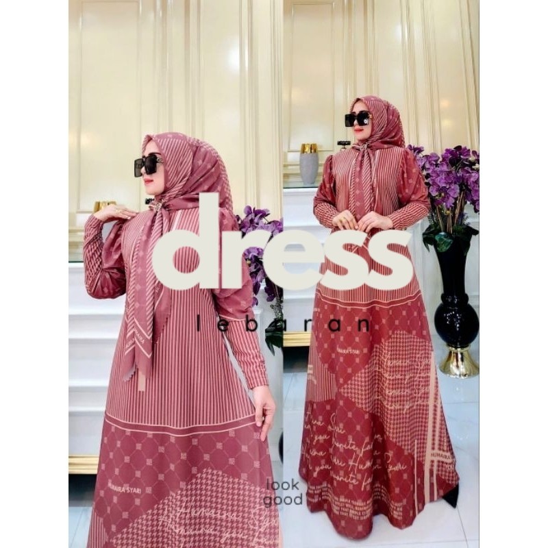 Aisyah SERIES by Humaira SERIES Gamis Branded Gamis Set QIMORA SERIES ...