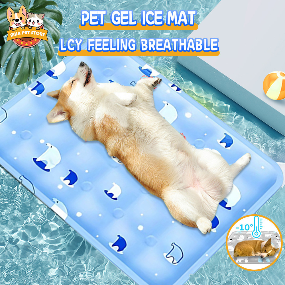 Pet Cooling Pad For Dog Gel Ice Pad Dog Cooling Pad Cat Quick Cooling ...