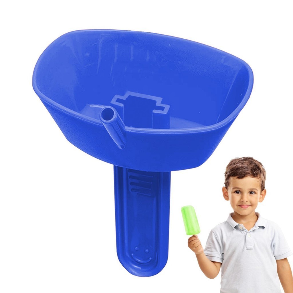 Drip-Proof Ice Cream Holder Handheld Popsicle Rack with Straw Frozen ...
