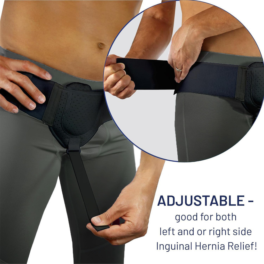 Hernia Guard I Inguinal Hernia Belt for Men I Left or Right Side, Post ...