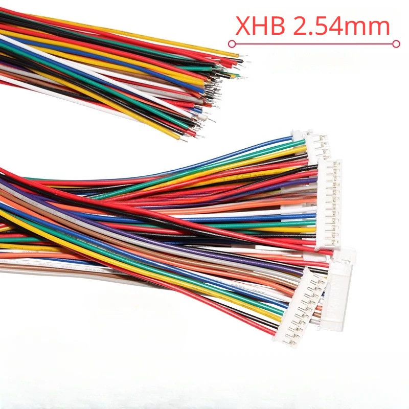 5Pcs XHB 2.54mm Wire Male / Female Connector Plug Socket 20cm 26AWG Wire Single / Double Head ...