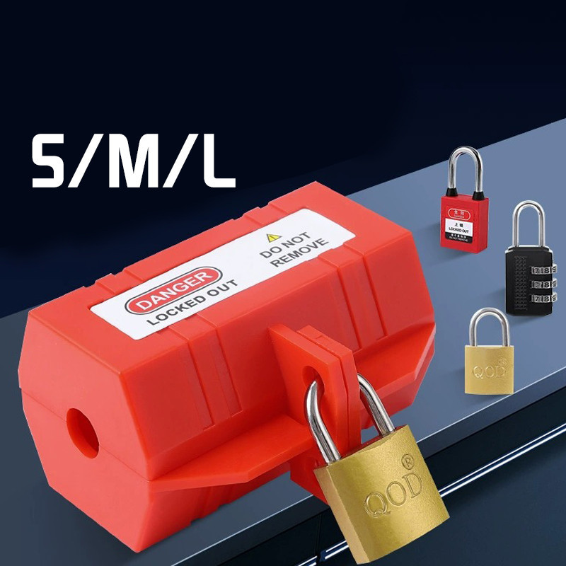 S/M/L Plug Lock Box Industrial Power Plug Lock Household Electrical ...