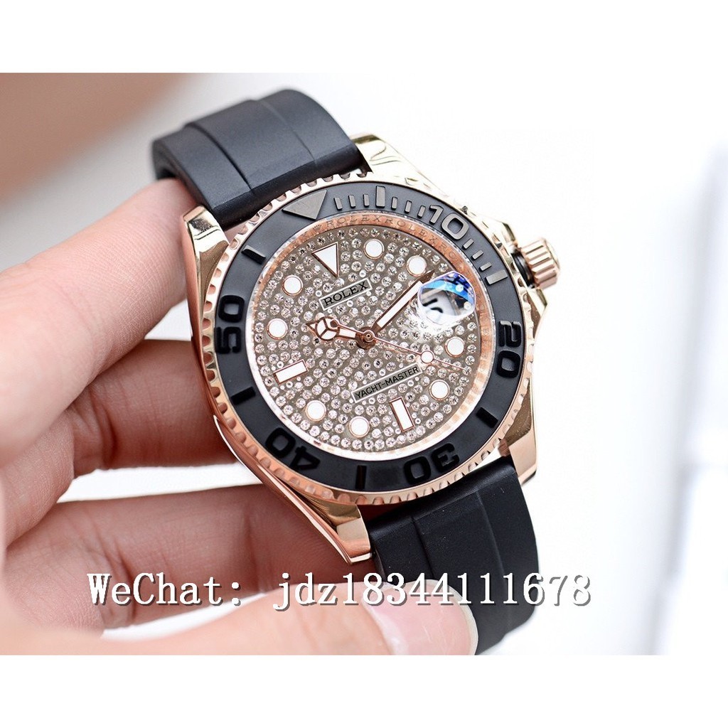 Rolex Yacht-Master series model 116621-78801 hand inlaid watch equipped ...