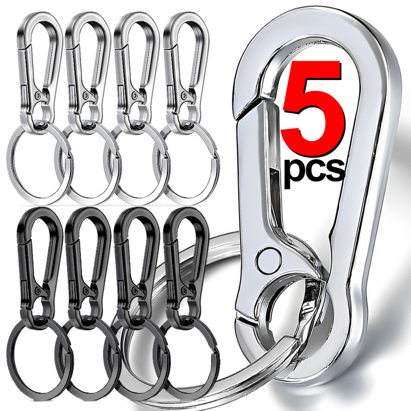 Stainless Steel Gourd Buckle - Outdoor Climbing Keychain - Vintage ...