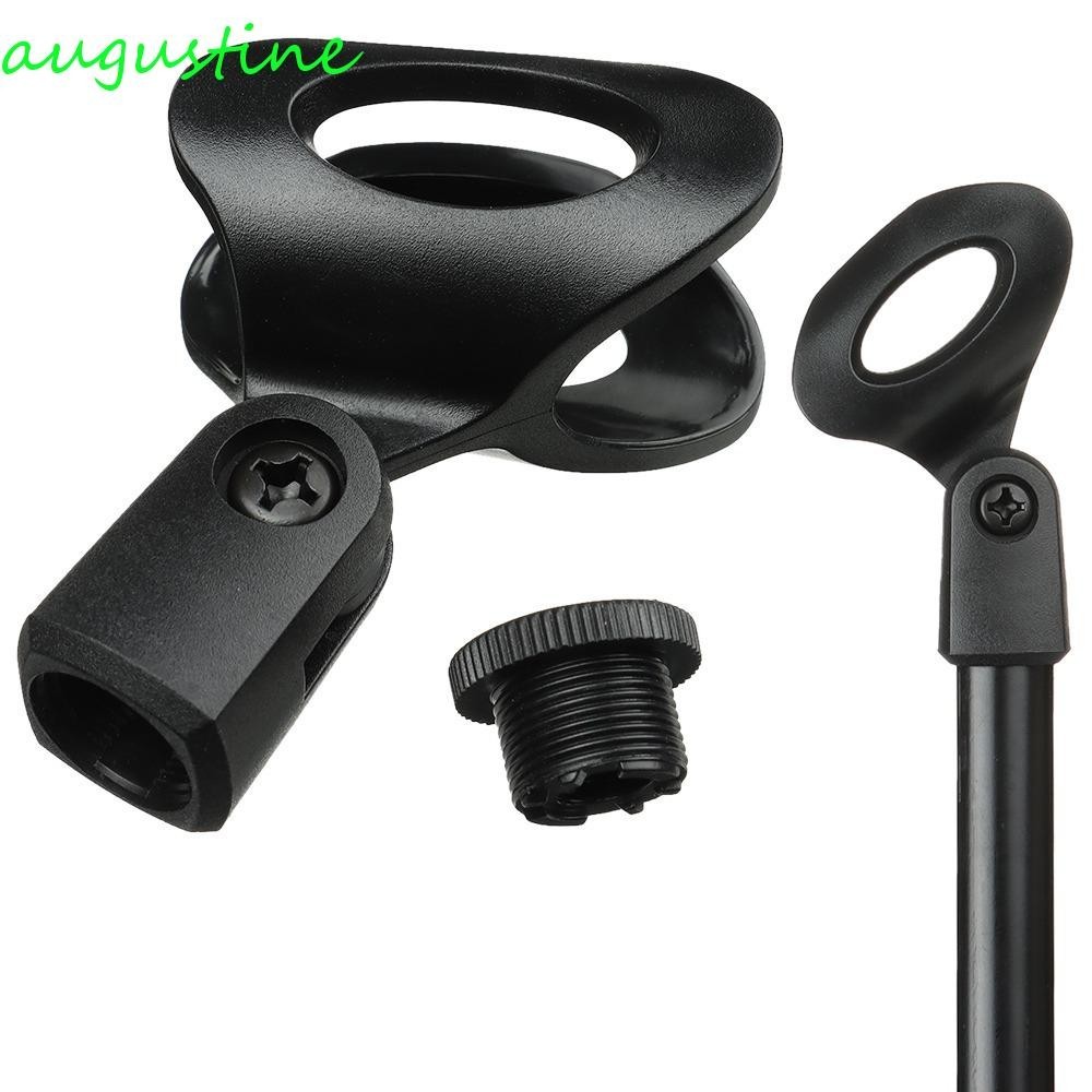 AUGUSTINE Microphone Clamp Wireless Plastic Mic Stand Clip-On ...