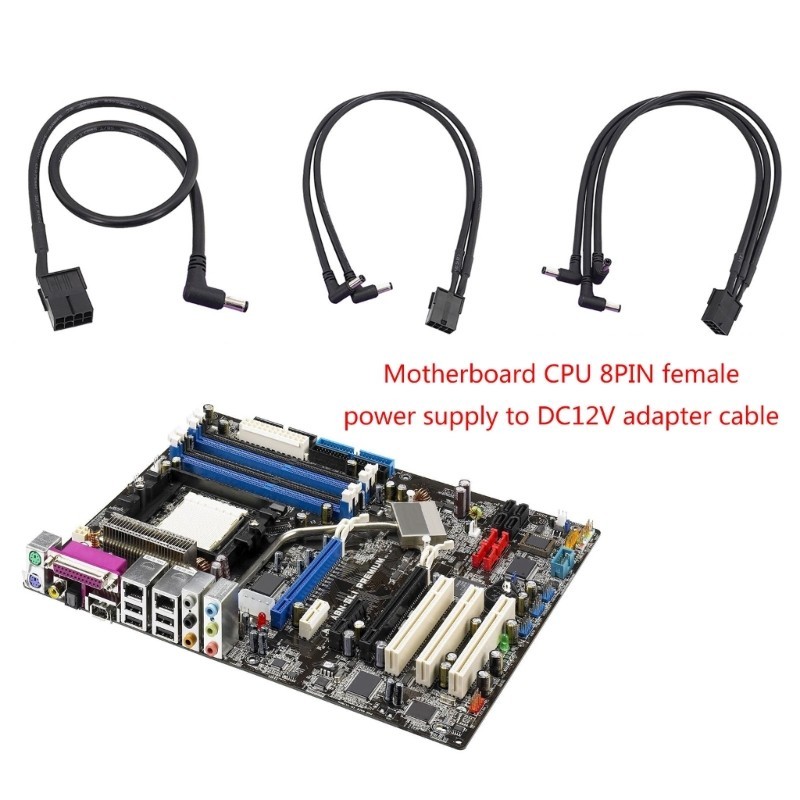 Cons Versatile CPU Power 8Pin To DC12V Adapter Line Portable ...