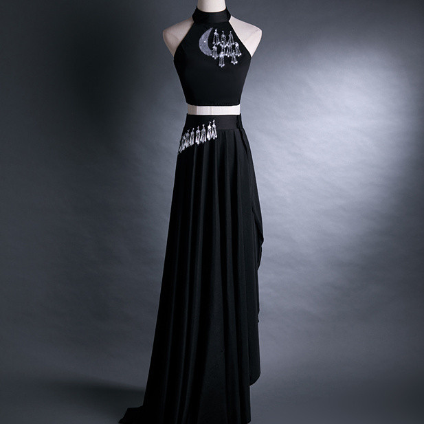 Dai dance costumes, modern large-swing elegant long skirts, Tonzu dance ...