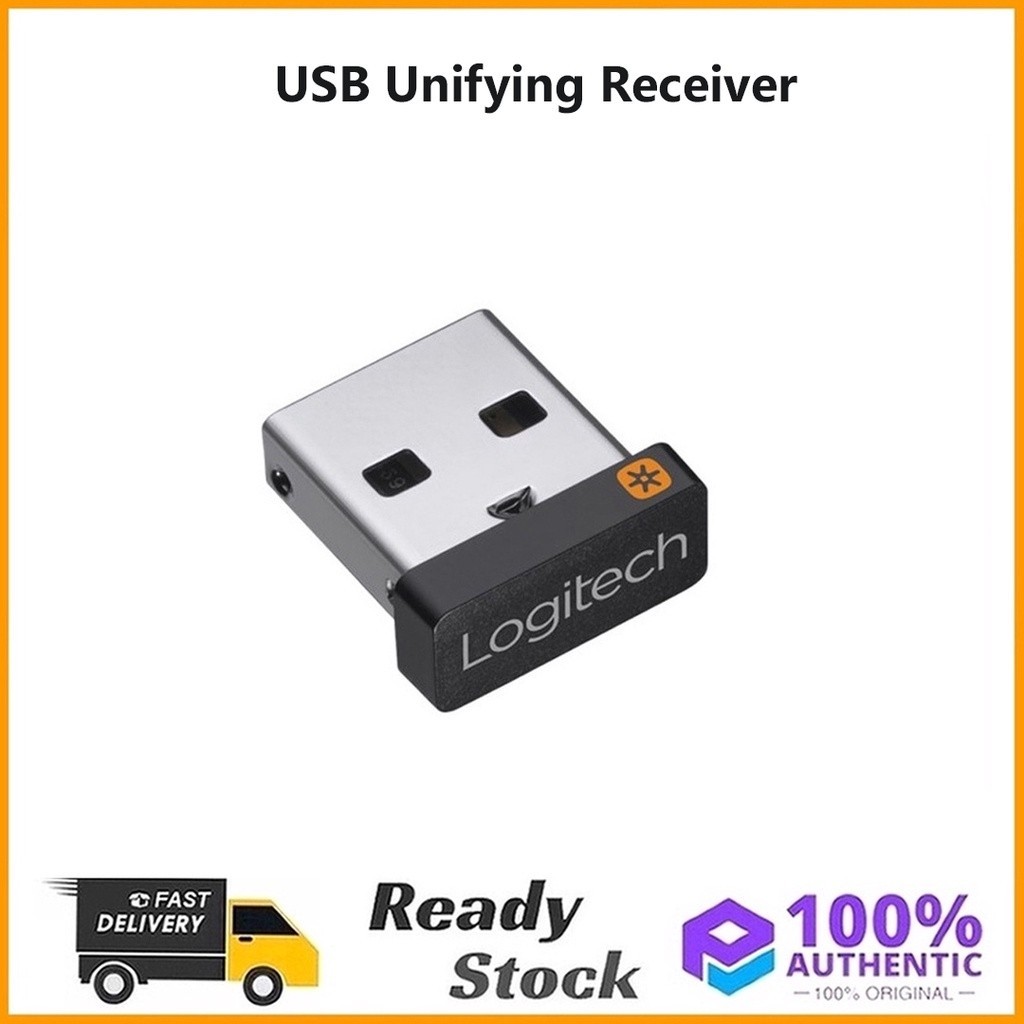 Logitech USB Unifying Receiver, 2.4 GHz, compatible logitech Unifying ...
