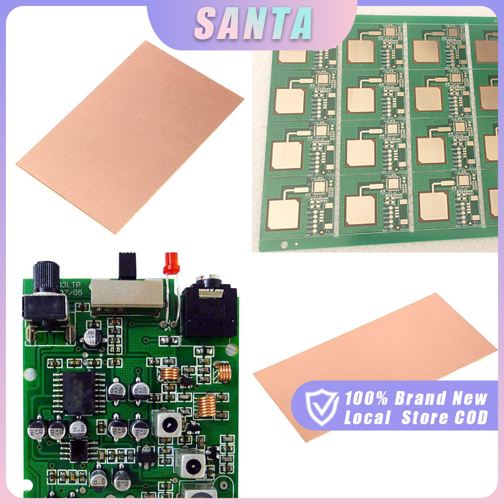 PCB Copper Clad Single-Side Plate CCL 5x10 10x15 10x20 12x18 Universal ...