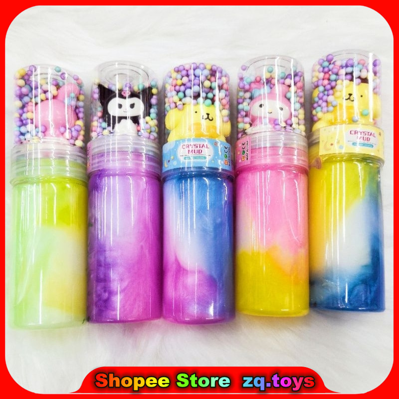 BIG kunomi gold powder color clay toy crystal mud DIY toys slime ...