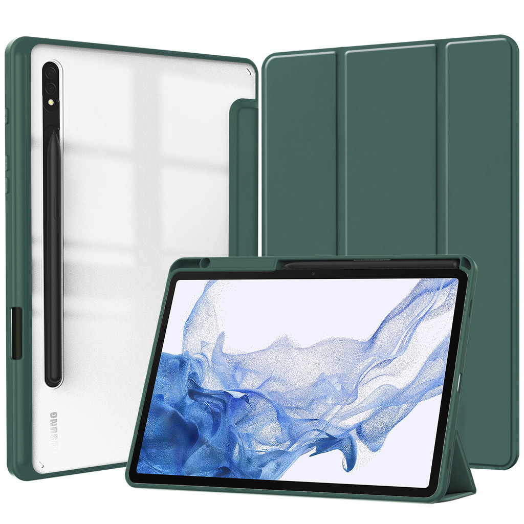 Pen Slot Case For Samsung Galaxy Tab S10+ Plus 5G 2024 12.4 inch SM ...