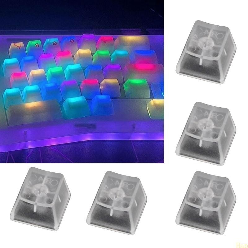 Hap CherryProfile Blank Keycaps ABS Frosted Transparent Translucent R4 ...