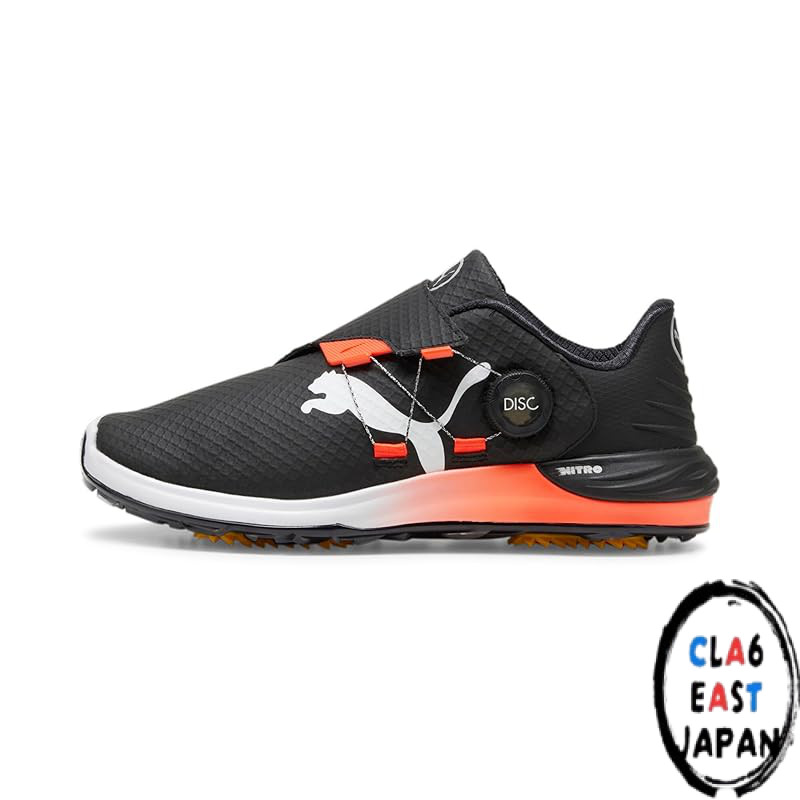 Puma Phantom Cat Nitro Disc Golf Shoes for Men - Puma White/Deep Navy ...