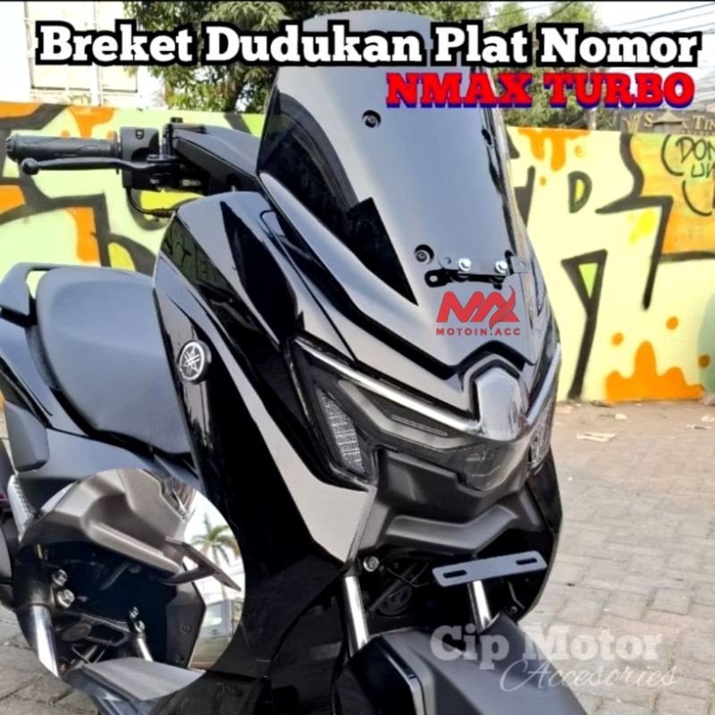 Yamaha New Nmax Turbo Nmax Neo s Techmax 2024 Number Plate Holder ...