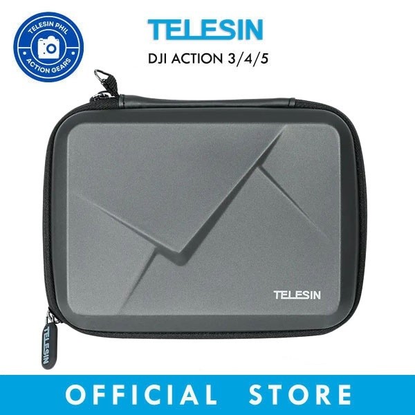TELESIN Hard Shell Storage Protection Bag for DJI Osmo Action 5 Pro, 4 ...