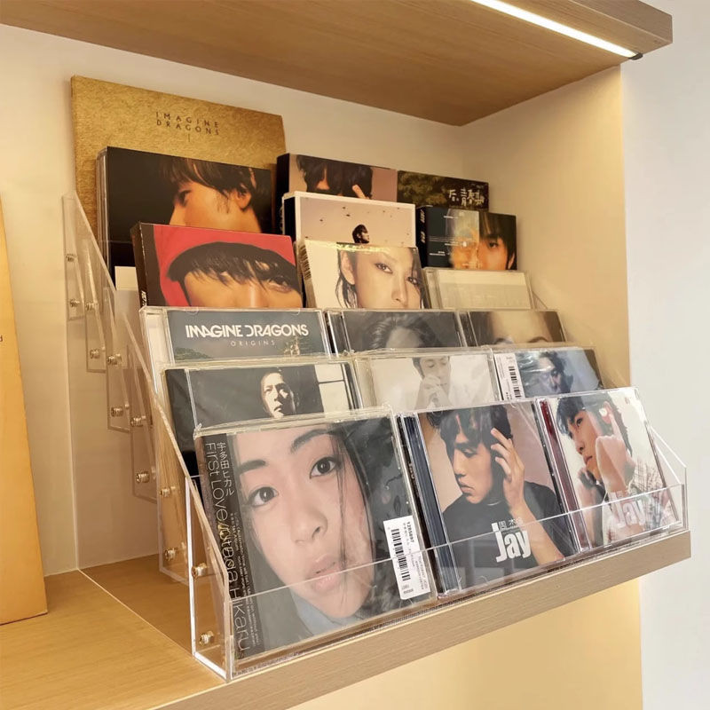 Spot Goods‹CD Storage clip› Acrylic Disc Display Stand Album cd CD ...