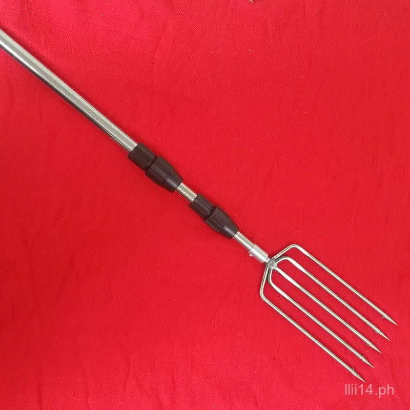 Stainless Steel Multi-Tooth Fish Spear Barbed Five-Tooth Large Fish ...