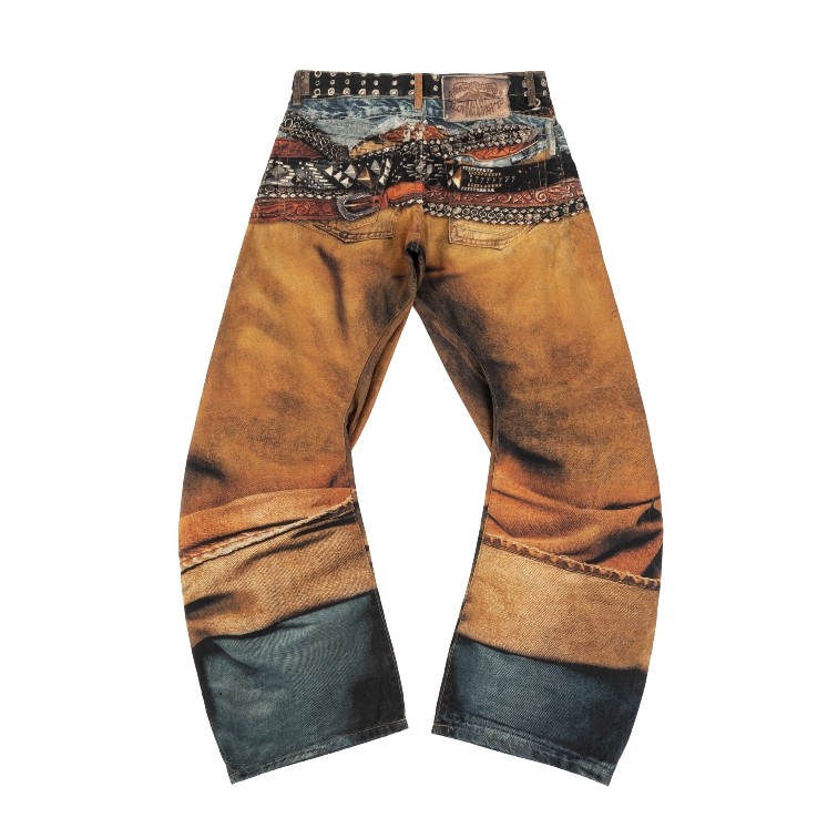 Unique printed curved knife pants that make you look taller and slimmer | Shopee Philippines