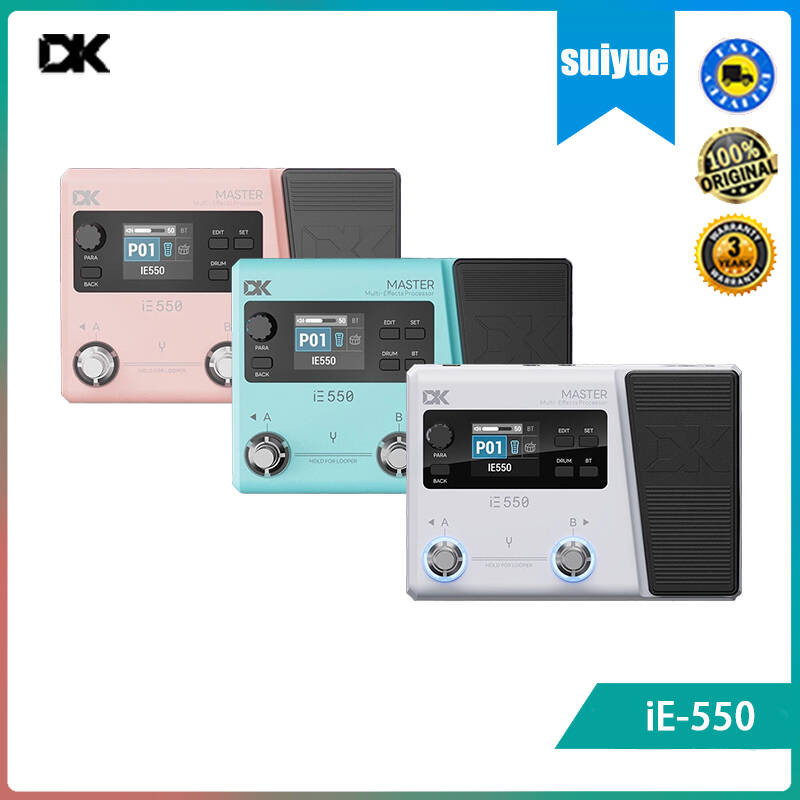DK iE-550 Electric guitar comprehensive effect device, portable bass ...