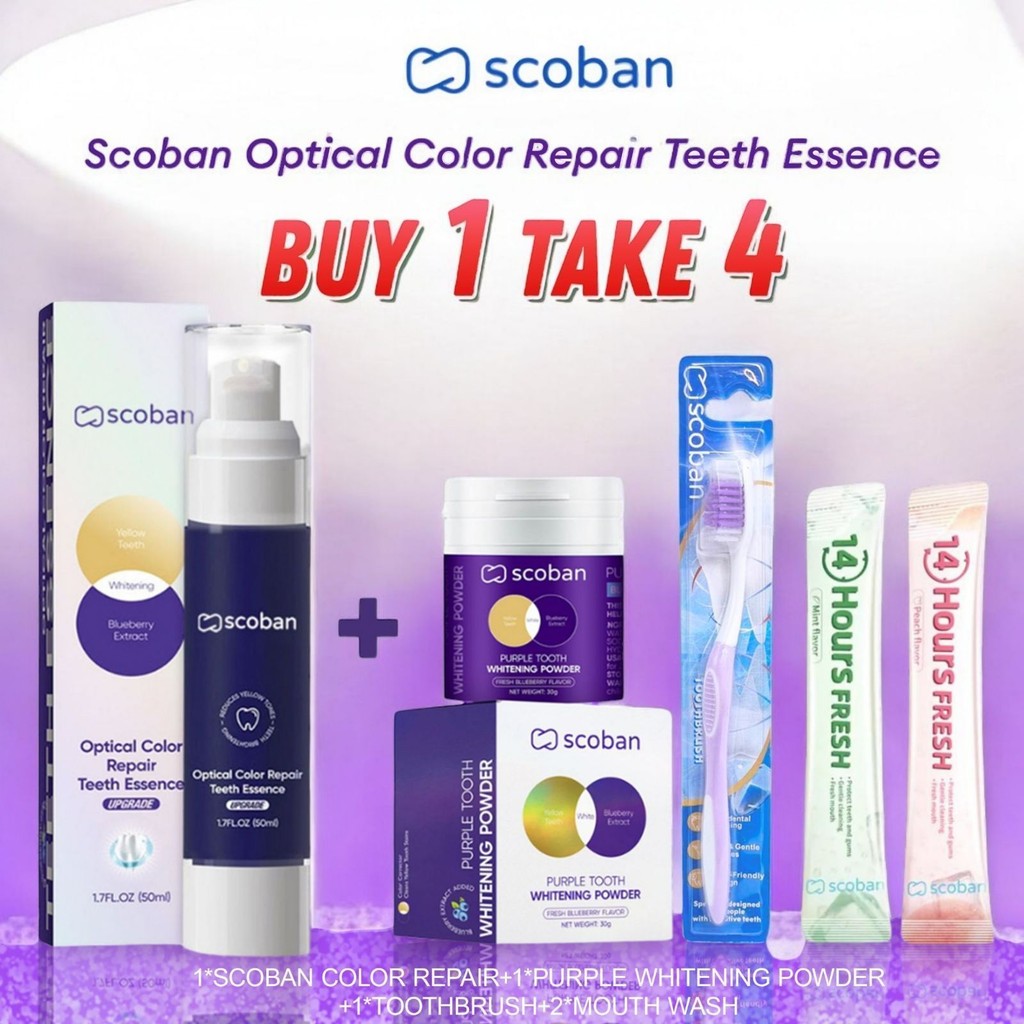 Scoban Optical Color Repair Teeth Essence by Granguard | Shopee Philippines