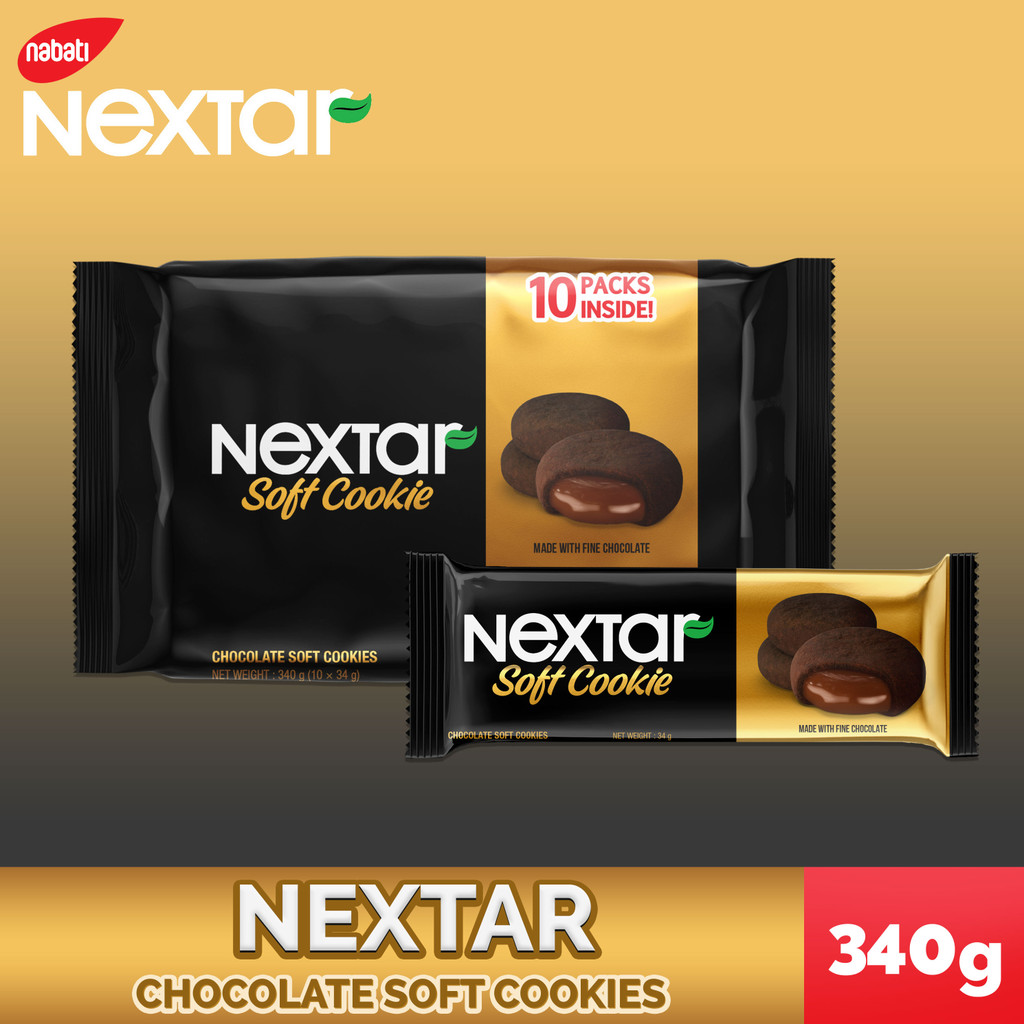 NABATI Nextar Soft Cookie 34g x 10 | Shopee Philippines
