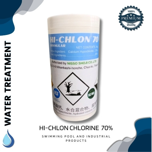 HI-CHLON 70 CHLORINE BOTTLE 1KG | Shopee Philippines