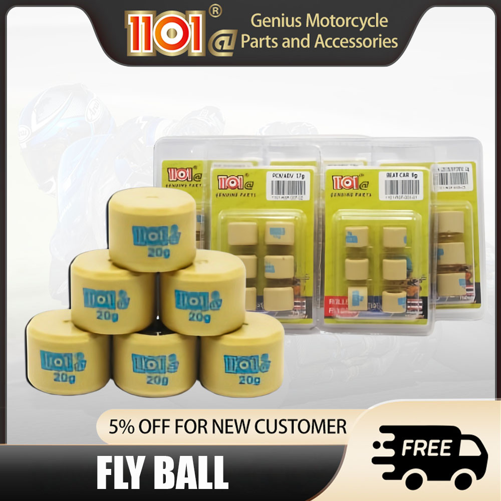 1101 FLY BALL, ROLLER BALL, ROLLER SET PULLEY BALL FOR BEAT, MIO, CLICK ...