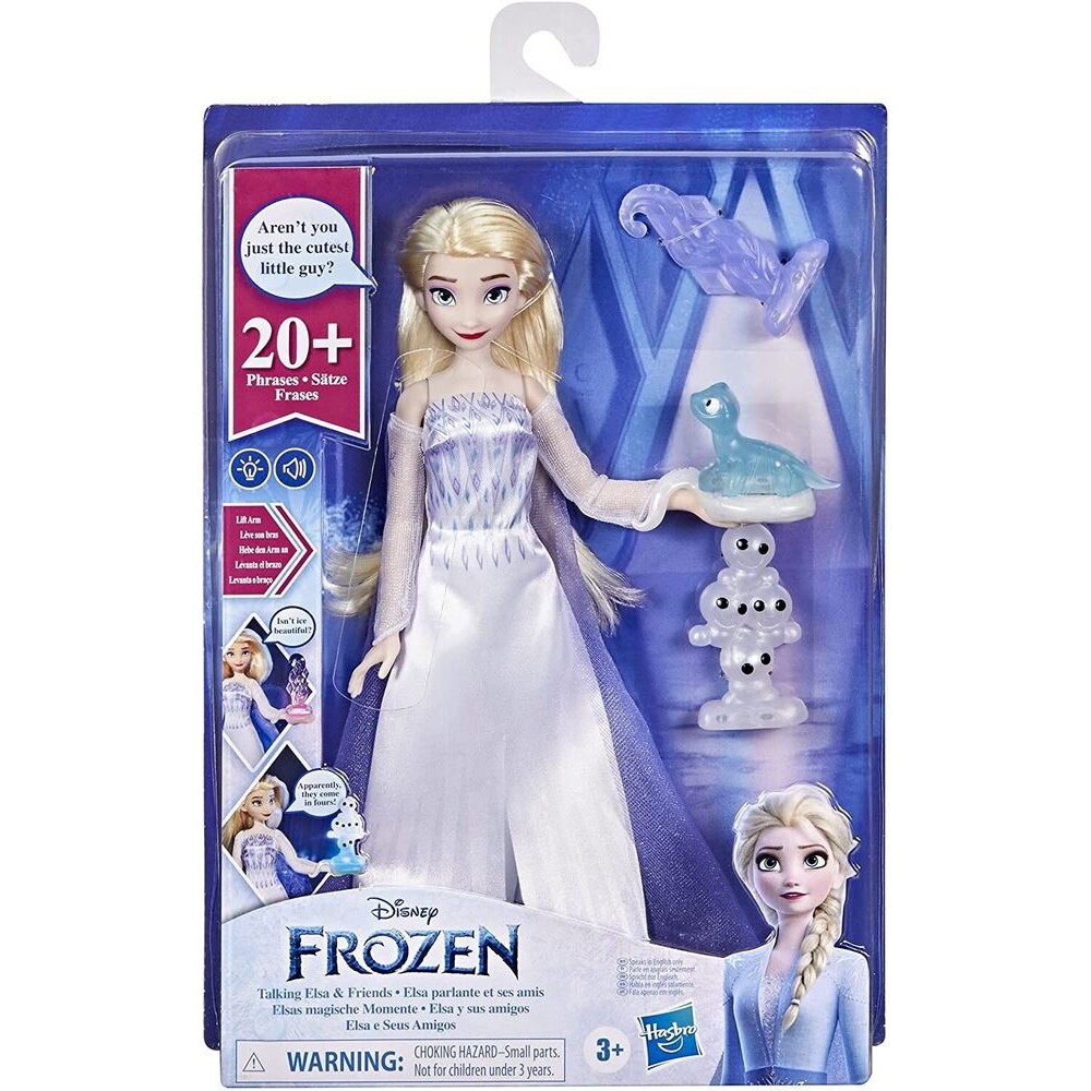 Hasbro Disney Frozen 2 Talking Elsa and Friends, Elsa Doll Toy | Shopee ...
