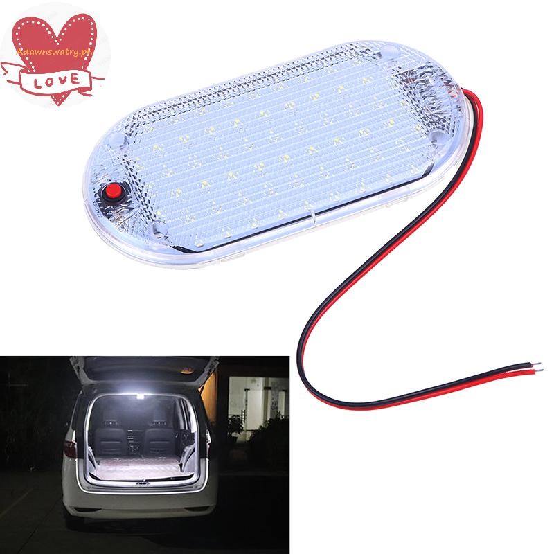 WASTRY 60LED 12V-85V LED Car Vehicle Dome Roof Ceiling Reading Lamp ...