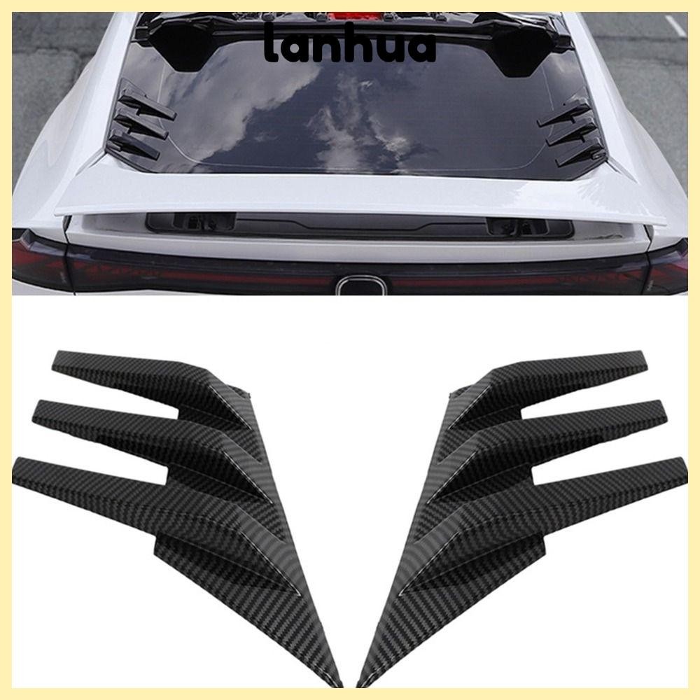 LANHUA Car Rear Side Spoiler, Side Vents Decoration Durable Splitter ...