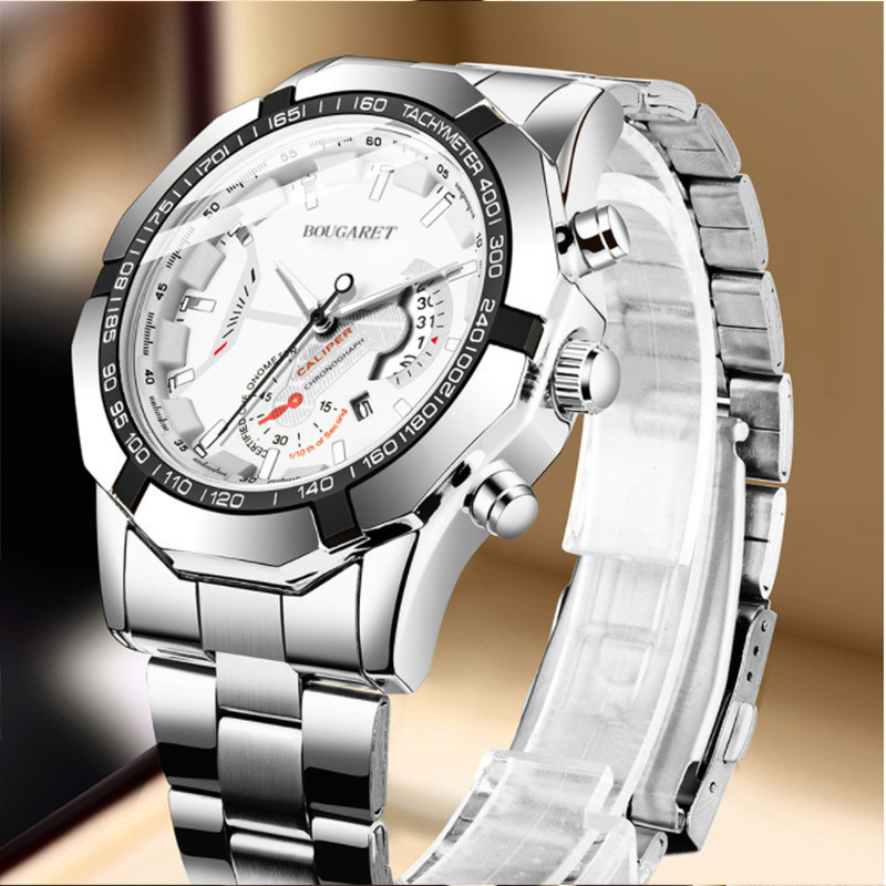 Giant Dial Men's Digital Watch Waterproof Big Calendar Futuristic ...