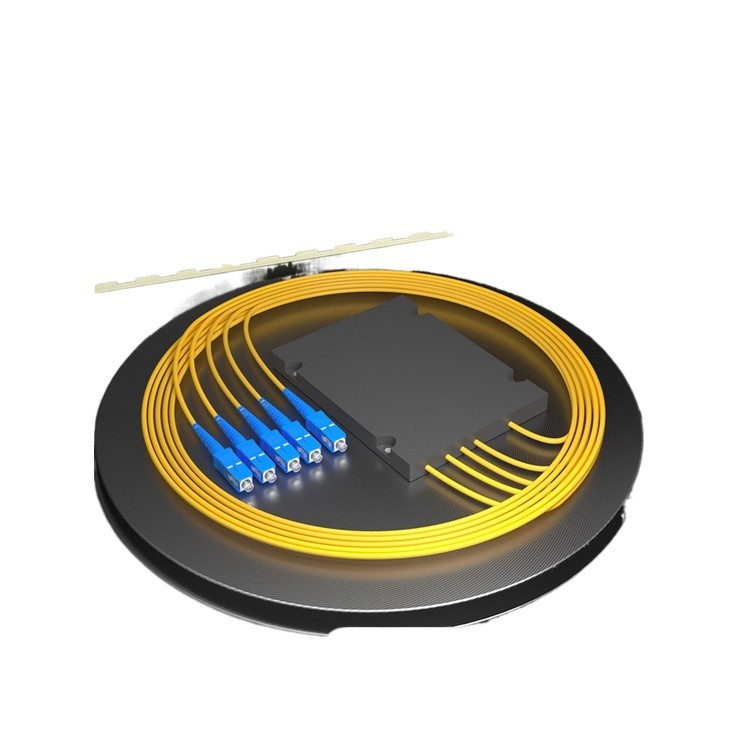 Telecom grade 1-2 splitter pigtail type 1-4-8-16-32-64 fiber optic ...