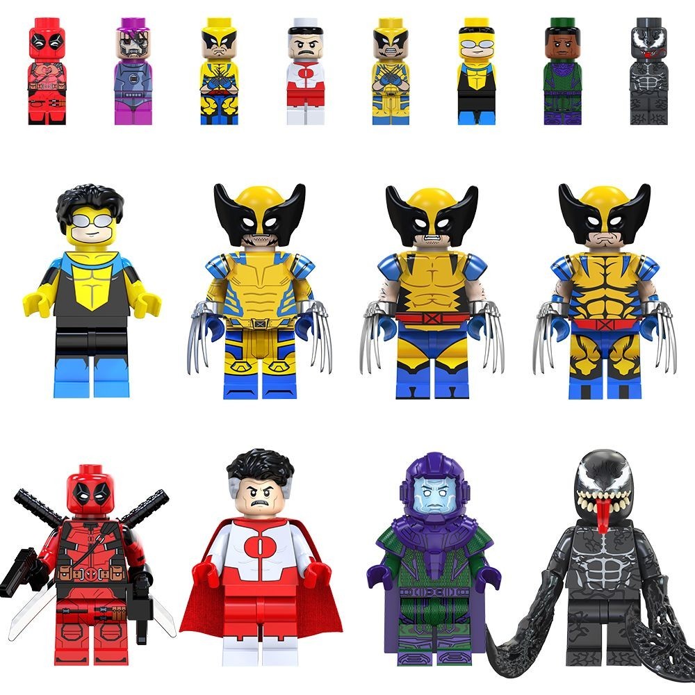Compatible with Lego Super Heros The Wolverine All-around Man ...