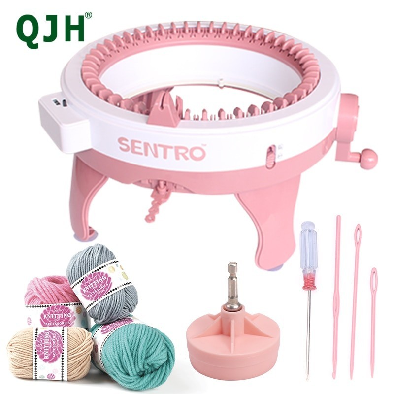 Sentro 48 Needles Smart Weaving Loom Round Spinning Knitting Machines ...