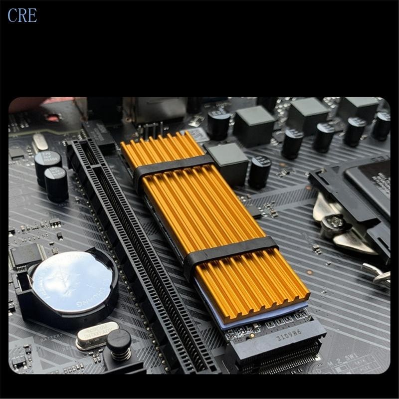 CRE M2 Solid State Hard Drive Heat Sink Aluminum 70x22x6mm 2280 NVME ...