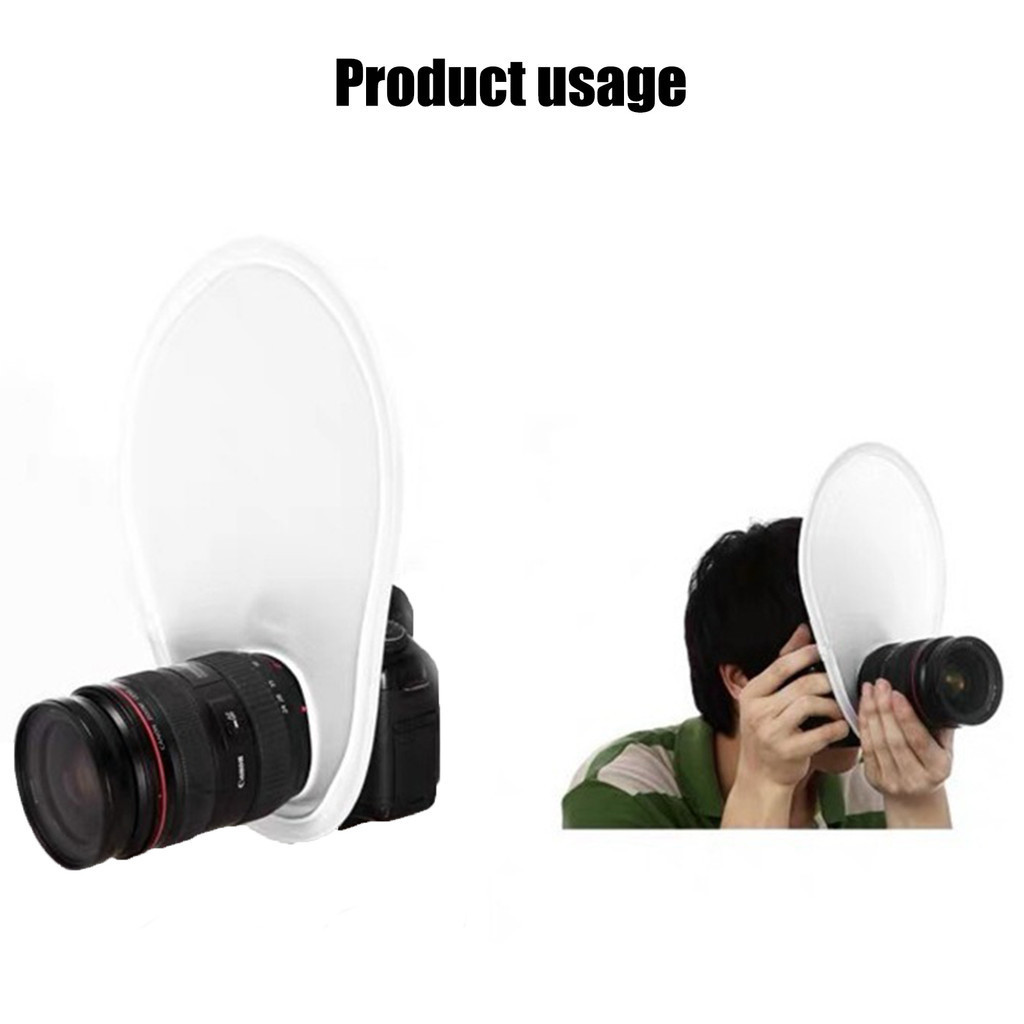 For Camera Flash Portable Lens Diffuser Reflector Flash Diffuser ...