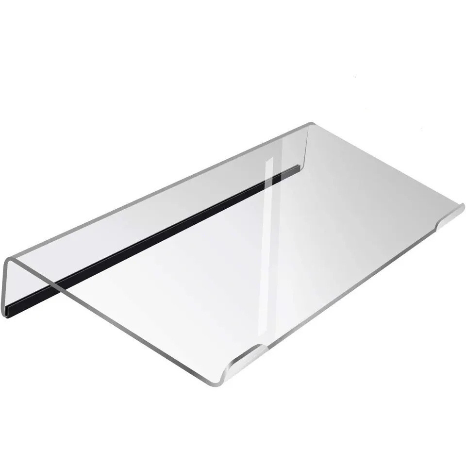 Transparent Acrylic Keyboard Stand - Elevated Display Holder with Non ...