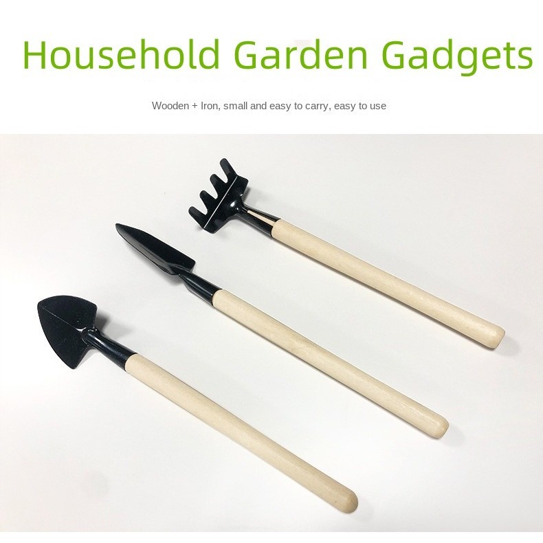 3PCS/Set Mini Spade Shovel Harrow Home Loosening Shovel Garding Tool ...
