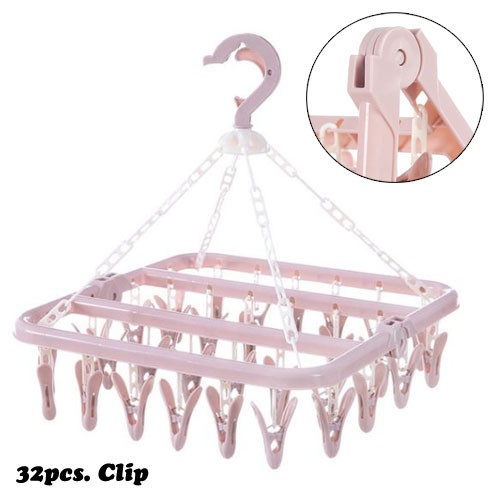 32 clip folding hanger clip drying racks drying socks discs multiple ...