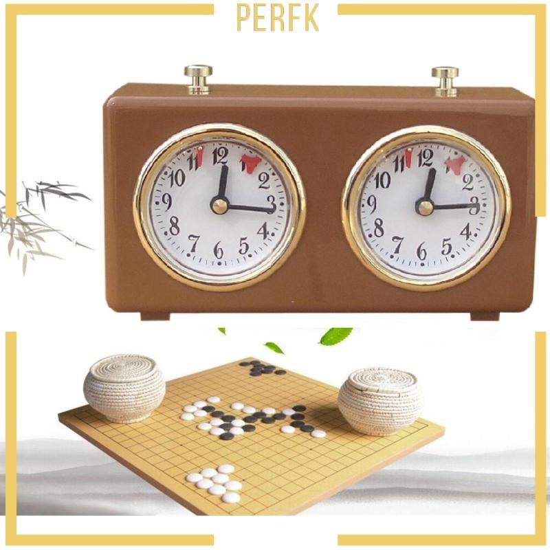 [Perfk] Analog Chess Clock Game Timer Professional Game Timers for ...