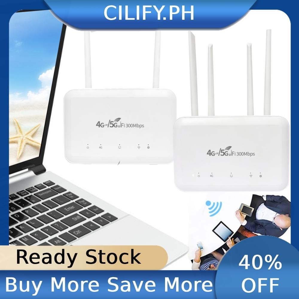 4G LTE WiFi Router Modem Router Wireless Hotspot 300Mbps with SIM Card ...